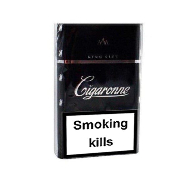 Ultimate Luxury: Cigaronne King Size Black – Elegance Redefined.