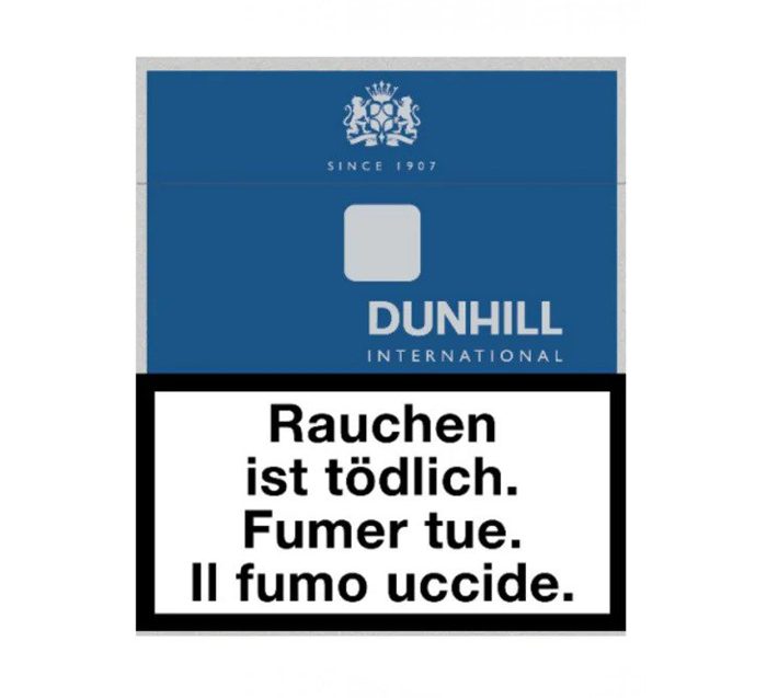 Dunhill International Blue – Smooth Experience, Refined Elegance.