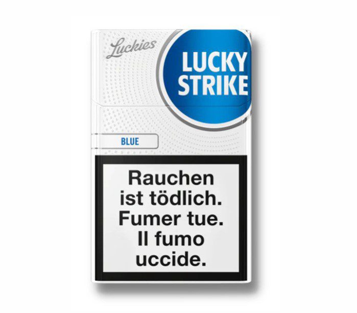 Lucky Strike Blue Cigarettes: Smooth, Refined, Perfect.