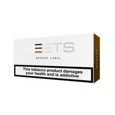 Heets for IQOS Bronze Label – Rich and Robust.