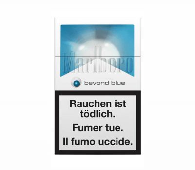 Marlboro Beyond Blue Box: Refresh Your Smoke.